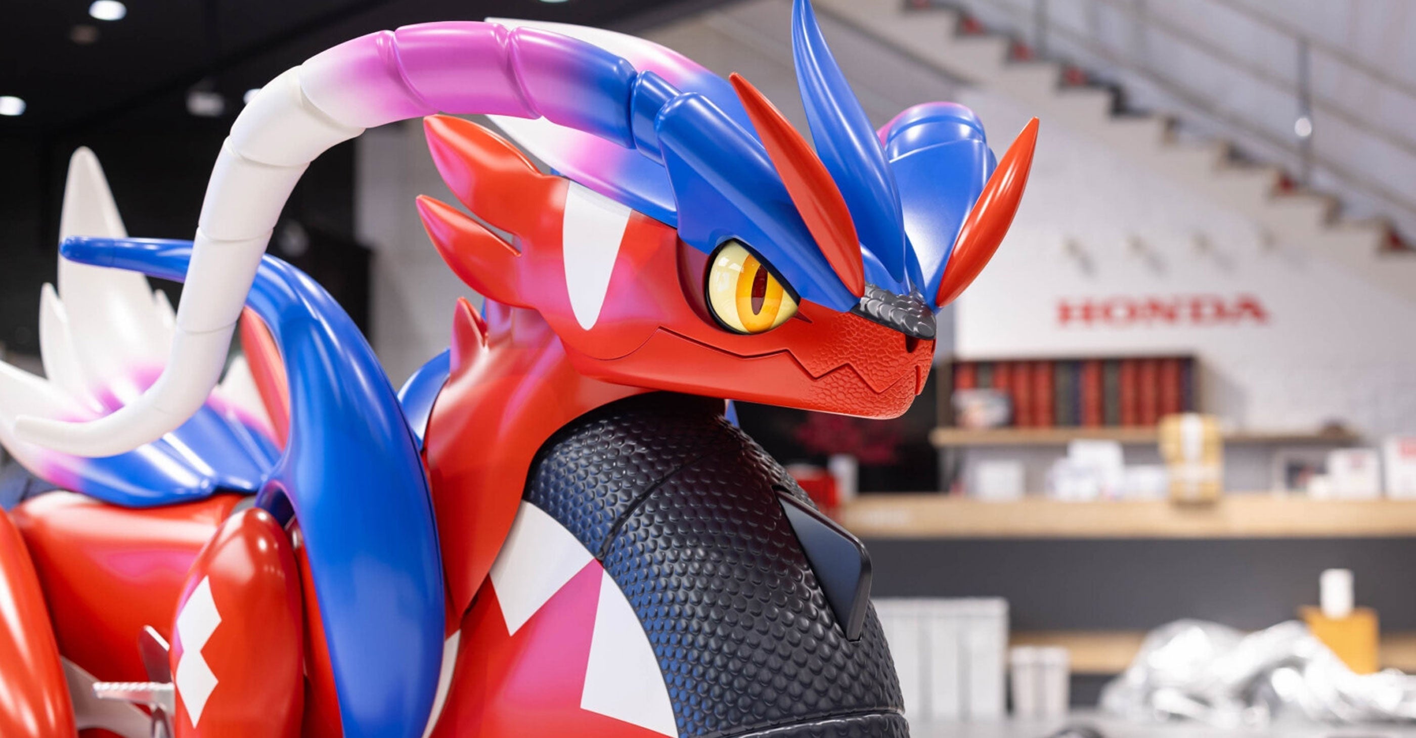 Honda Reveal Pokémon Koraidon Motorcycle - SATORI & SCOUT