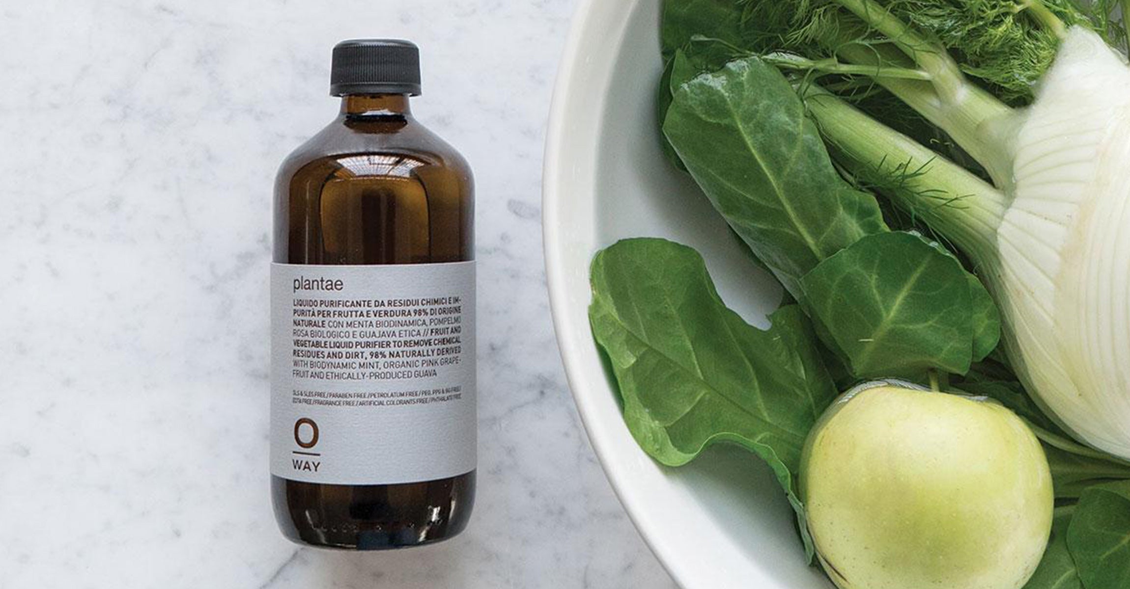 Cleaning Vegetables With Oway's Plantae - SATORI & SCOUT