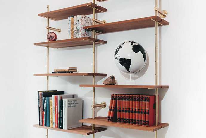 Statement Brass Shelving For New You - SATORI & SCOUT
