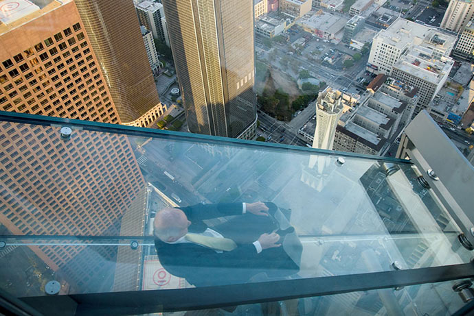 Skyslide Panoramic Views Over Los Angeles - SATORI & SCOUT