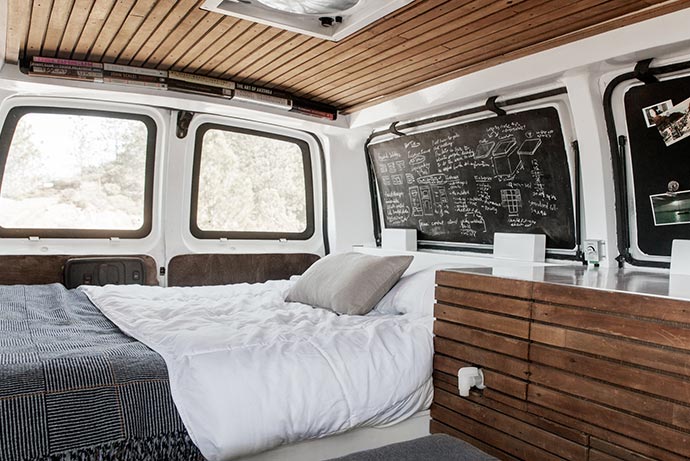 Converted Chevrolet As Mobile Film Studio - SATORI & SCOUT